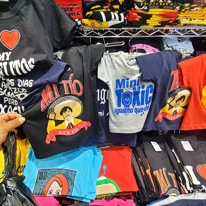 Graphic tees telling stories and jokes your teenagers won't understand but your college roommate definitely would.