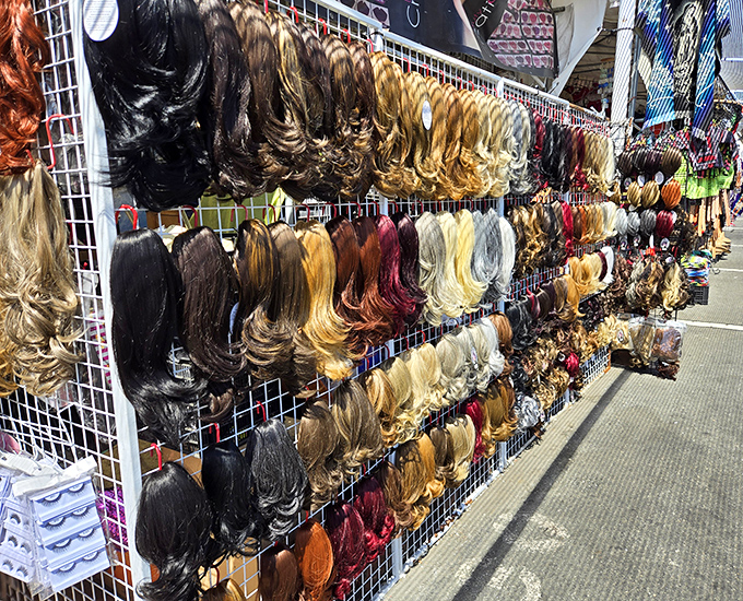 The ultimate hair transformation station. From platinum blonde to midnight black, your new personality is just a clip-on away.