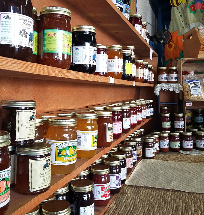 Jam-packed with homemade goodness. These jars contain summer sunshine and grandma's secrets, preserved for your breakfast toast.
