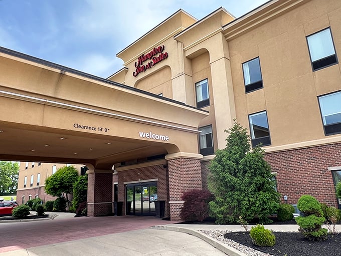 Even modern accommodations in Amish country maintain a certain warmth, proving comfort doesn't always need horse-drawn transportation to arrive.