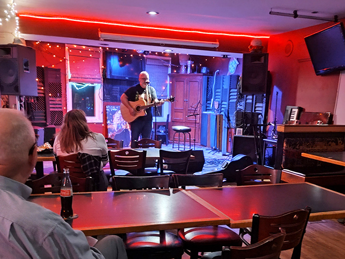 Live music transforms Tuesday night into Saturday night, proving that in the right setting, even weeknight dinners can feel like special occasions.
