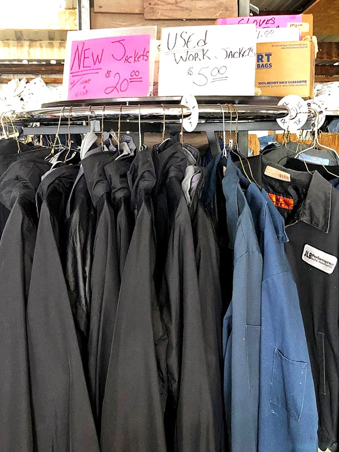 Fashion bargain alert! New jackets for $20, used work jackets for $5&mdash;proof that style doesn't have to break the bank.