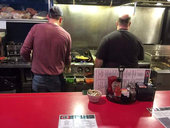 The kitchen ballet&mdash;where breakfast dreams are choreographed on a well-seasoned grill by cooks who understand the sacred responsibility of the first meal of the day. 