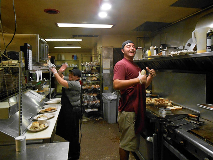 The kitchen ballet&mdash;where breakfast dreams come true and spatula wizards transform simple ingredients into morning masterpieces without missing a beat.