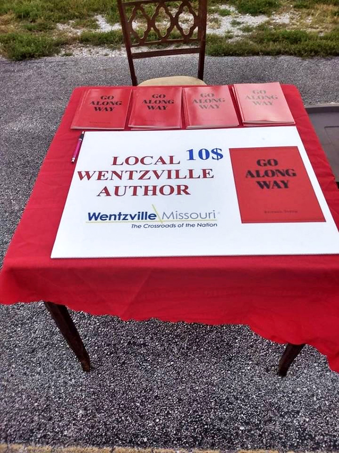 Supporting local creativity one book at a time. Wentzville's literary scene makes an appearance alongside the treasures and trinkets.