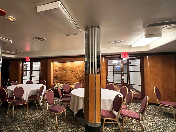 This elegant lounge once hosted the world's elite during transatlantic crossings&mdash;now it welcomes anyone seeking a taste of bygone maritime luxury.