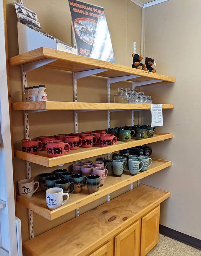 Michigan-themed mugs and memories &ndash; because sometimes you need to take a piece of the experience home.