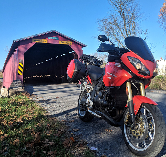 Two wheels, one bridge, infinite possibilities. Motorcyclists discover what road-trippers have known for decades&mdash;this detour is worth every mile.