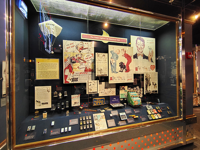 Vintage advertisements reveal how Zippo marketed itself through the decades&mdash;from sophisticated gentleman's accessory to rugged symbol of reliability.