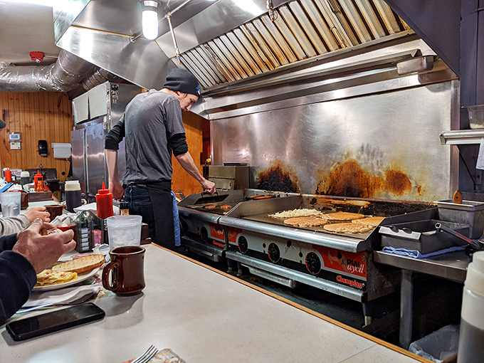 The open kitchen isn't theater&mdash;it's transparency. Nothing to hide when you're doing simple food extraordinarily well.