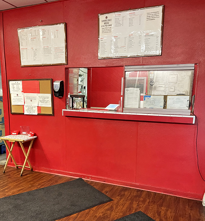 The ordering counter - where relationships with the staff evolve from "What can I get you?" to "The usual today?"