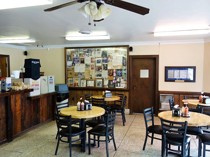 The dining room feels like Sunday dinner at your favorite relative's house&mdash;if that relative happened to be a barbecue savant.