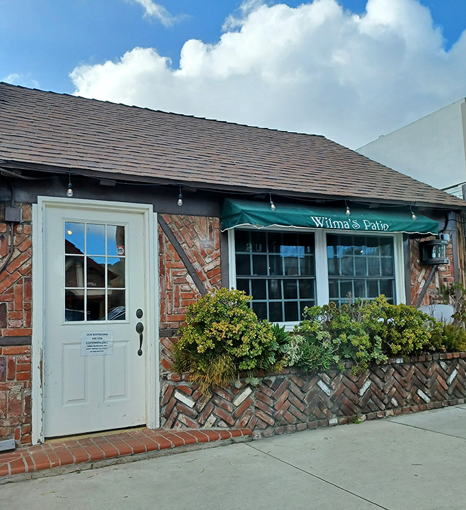 Outside seating where California sunshine makes everything taste even better than it already does.