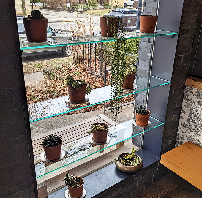 Even the plant display speaks to Harvest's attention to detail&mdash;a living wall of greenery that brings the outside in.