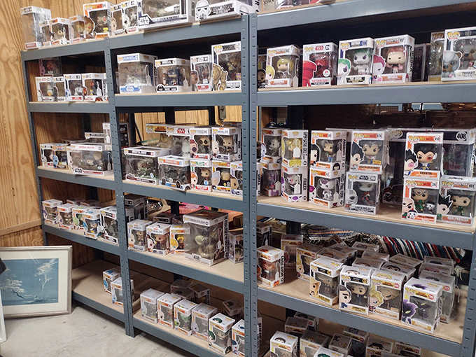 Pop culture preserved! These collectible figures await the perfect fan to rescue them from their plastic prisons.