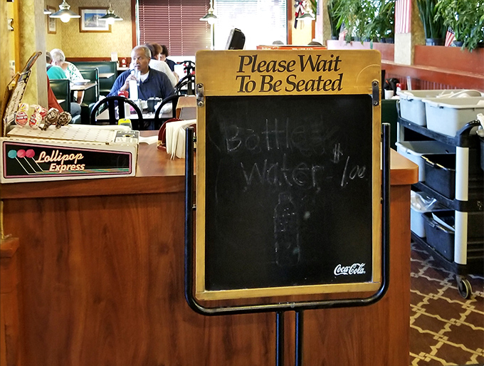 "Please Wait To Be Seated" &ndash; three minutes that feel like forever when sandwich nirvana awaits. The anticipation is part of the experience.