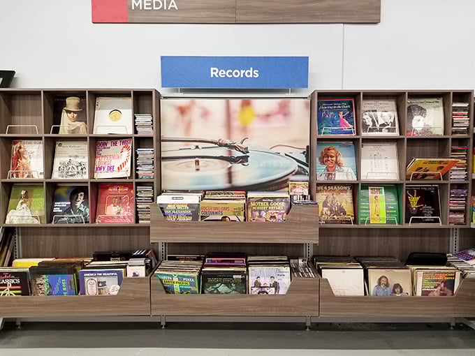 Vinyl heaven for music lovers! These records have been spinning stories since before streaming was even a concept. Analog treasures await.