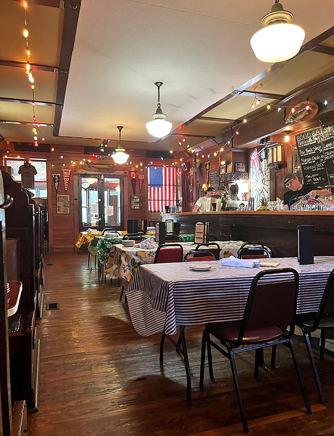 Wooden floors that have supported hungry patrons for generations lead to tables where memories are made one extraordinary meal at a time.