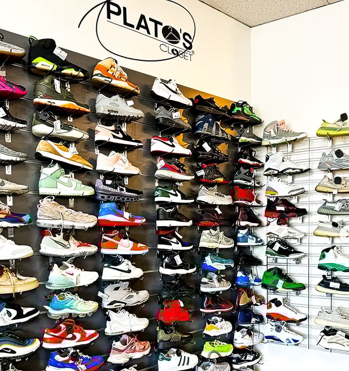 The sneakerhead's dream wall&mdash;where limited editions and everyday classics live together in harmony, at prices that won't make you wince.