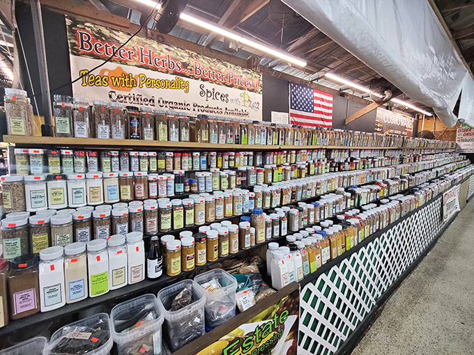 "Teas with Personality" isn't just a slogan&mdash;it's a promise. This spice vendor offers more flavor options than there are retirees in Boca Raton.