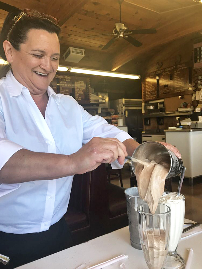 Behind every great burger joint is someone who knows exactly what they're doing. The joy of serving perfect milkshakes never gets old.