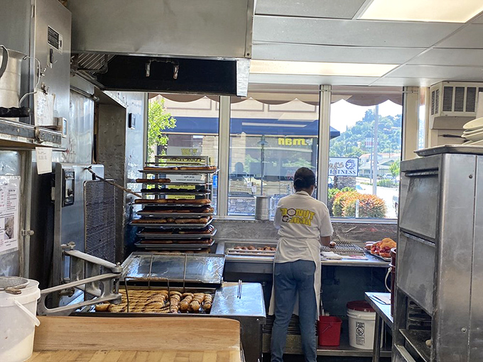 Where the magic happens &ndash; skilled hands transform simple ingredients into edible joy that keeps Californians coming back for decades.