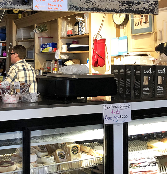 The sandwich assembly station isn't fancy, but neither was Michelangelo's workshop. True artistry doesn't require stainless steel and mood lighting.