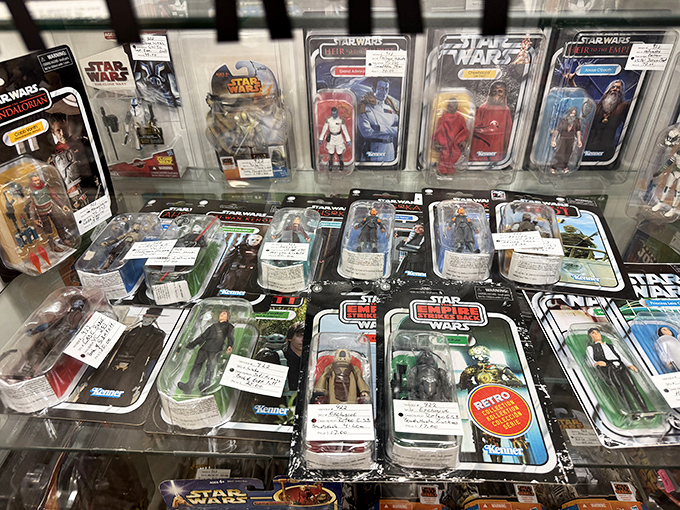 The Force is strong with this collection. Star Wars figures in original packaging&mdash;the retirement fund many of us wish we'd started.