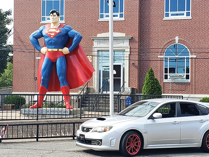 Up close, you can appreciate the craftsmanship that went into creating this iconic landmark that draws visitors from across the country.