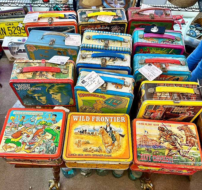 Lunchboxes that carried PB&Js for Boomers now carry memories instead&mdash;each dent and scratch a badge of playground honor.