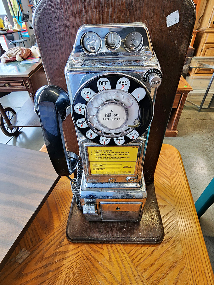 This vintage payphone isn't just retro technology&mdash;it's a portal to an era when "phone a friend" meant finding a quarter first.