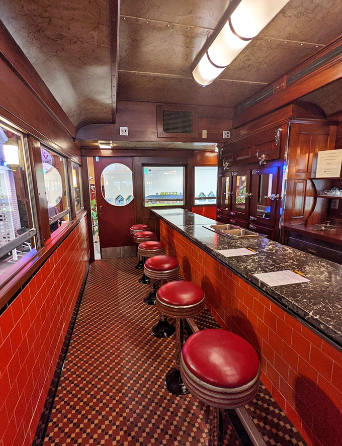 The museum's vintage diner recreation gets every detail right, from the gleaming counter to those spinning red stools that delighted fidgety kids.
