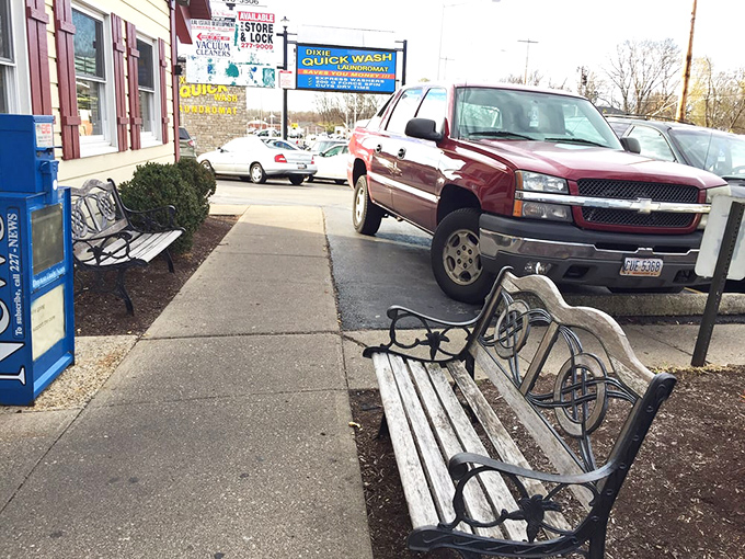 The counter area &ndash; command central for coffee refills and friendly banter, where regulars and newcomers alike place their breakfast bets.