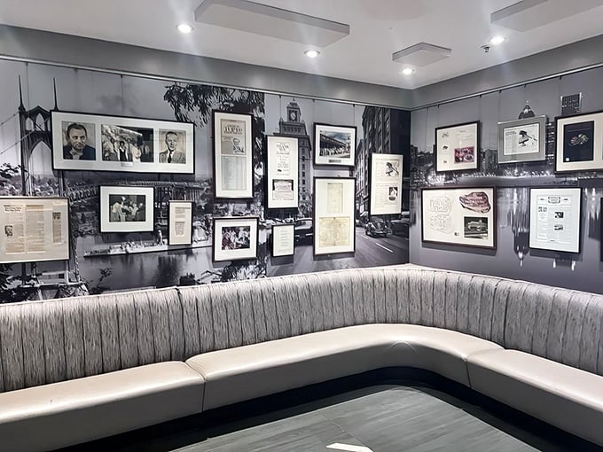 The wall of fame documents brave souls who've conquered the 72-ounce challenge. Each photo tells a story of triumph, determination, and probably some regret.