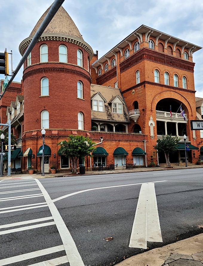 The impressive Windsor Hotel in Americus stands as a Victorian masterpiece in this surprisingly affordable retirement destination.