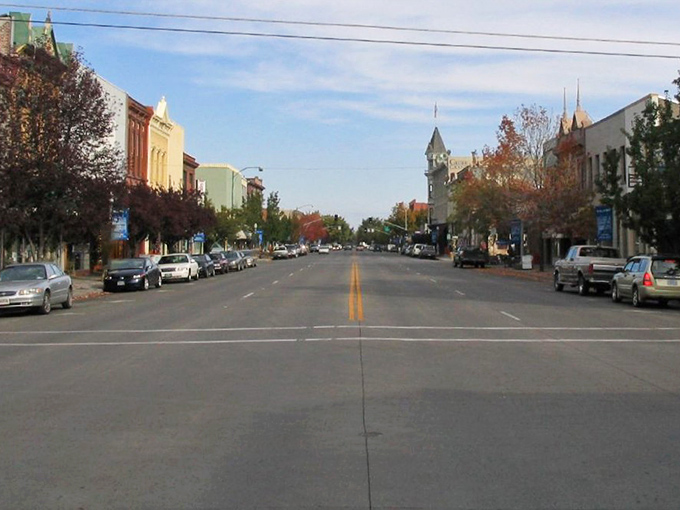 Baker City's historic downtown looks like it was plucked from a Western film, but with better coffee and free Wi-Fi.