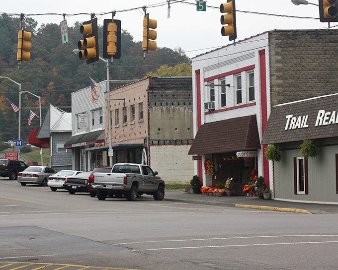 Big Stone Gap's main street offers the kind of authentic small-town experience you can't manufacture or franchise.