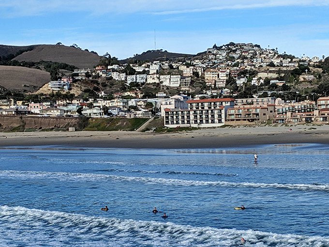 Wide sandy beaches stretch forever here, proving that some California dreams really do come true.