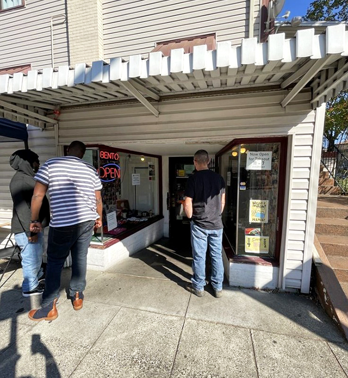 Tucked under an overhang like a delicious secret waiting to be discovered. 