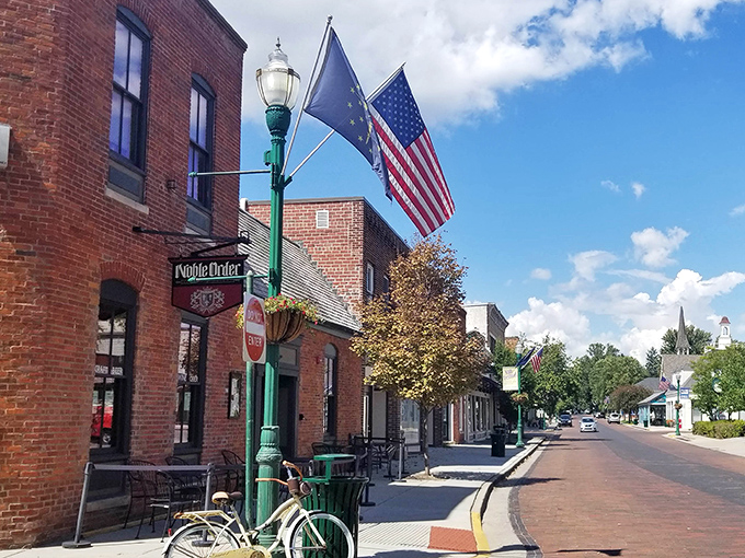 Historic buildings that wear their heritage like Sunday best, proud and perfectly preserved for generations.