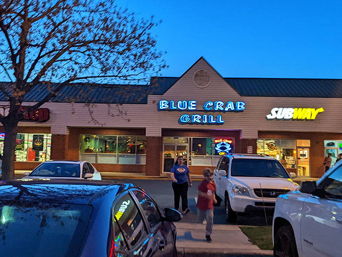 Strip mall surprise! Where suburban meets the sea, and everybody wins at dinnertime. 