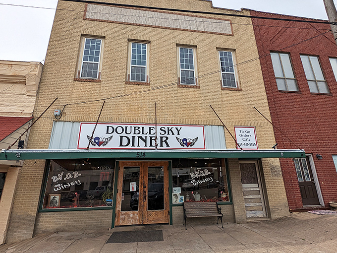 The vintage storefront houses breakfast traditions that have stood the test of time in this charming Texas town.