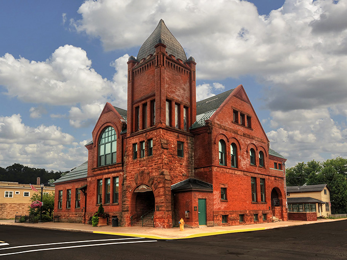 This brick church represents the solid foundation that holds small communities together through good times and challenging seasons.