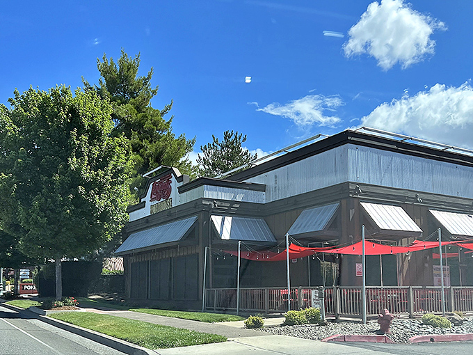 Logan's Roadhouse stands ready to welcome hungry travelers with mesquite-grilled goodness and Southern hospitality.