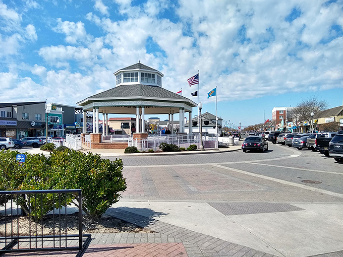 The Rehoboth Beach boardwalk and pavilion provide free year-round entertainment for residents who choose this surprisingly affordable coastal option.