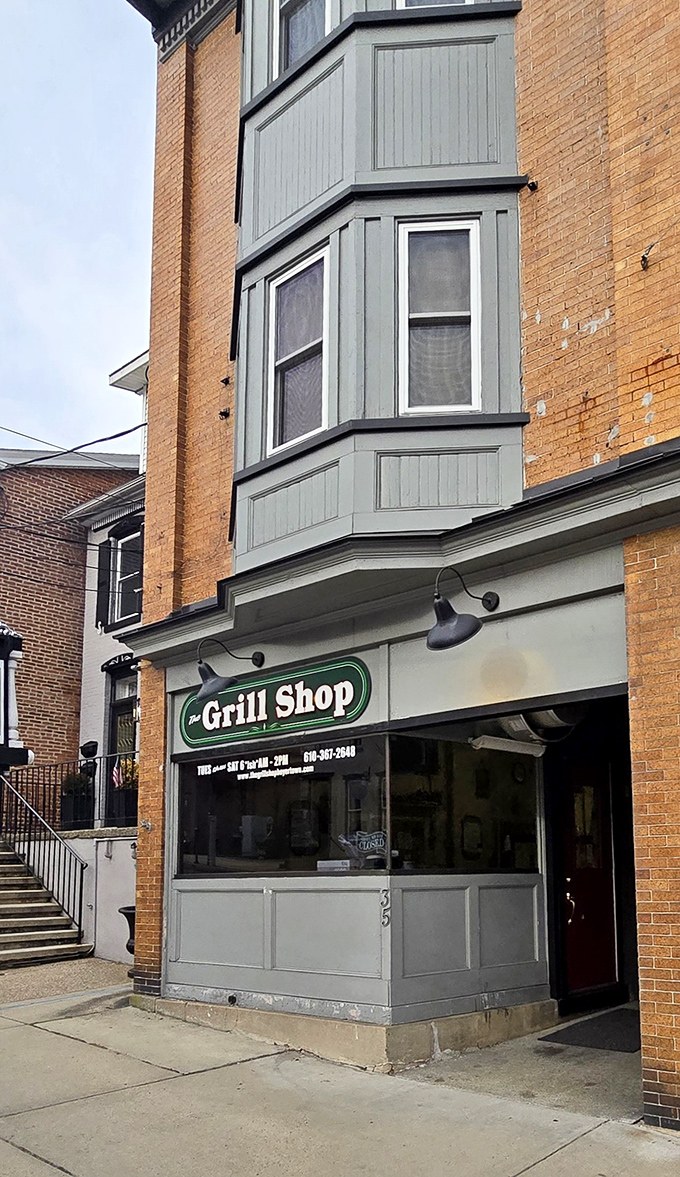 Bay windows and brick facades create that welcoming "come on in" vibe every neighborhood needs.