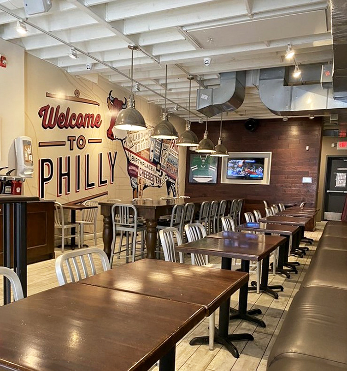 Another angle of comfort food central, no pretense required.