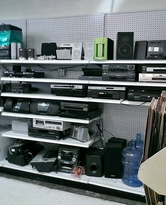 The electronics graveyard &ndash; where yesterday's cutting-edge technology awaits resurrection by vintage-loving audiophiles and tinkerers with vision.
