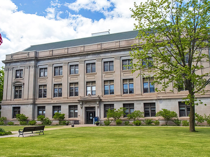 The Ashland County Courthouse looks like it could have been transplanted from a state capital&mdash;justice with architectural gravitas.