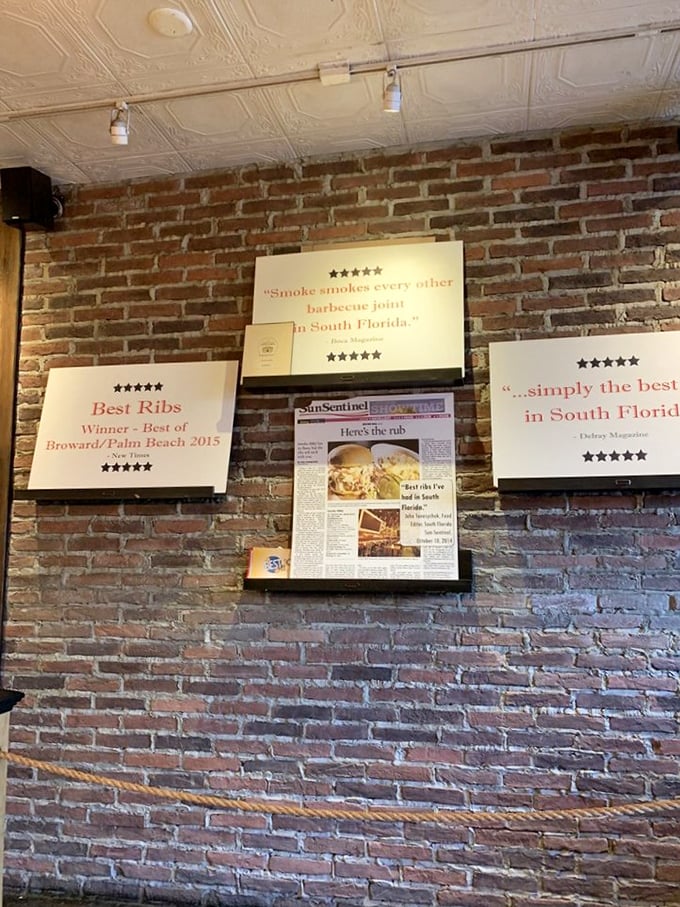 Those awards on the wall aren't just decoration &ndash; they're proof that smoke and patience create magic.